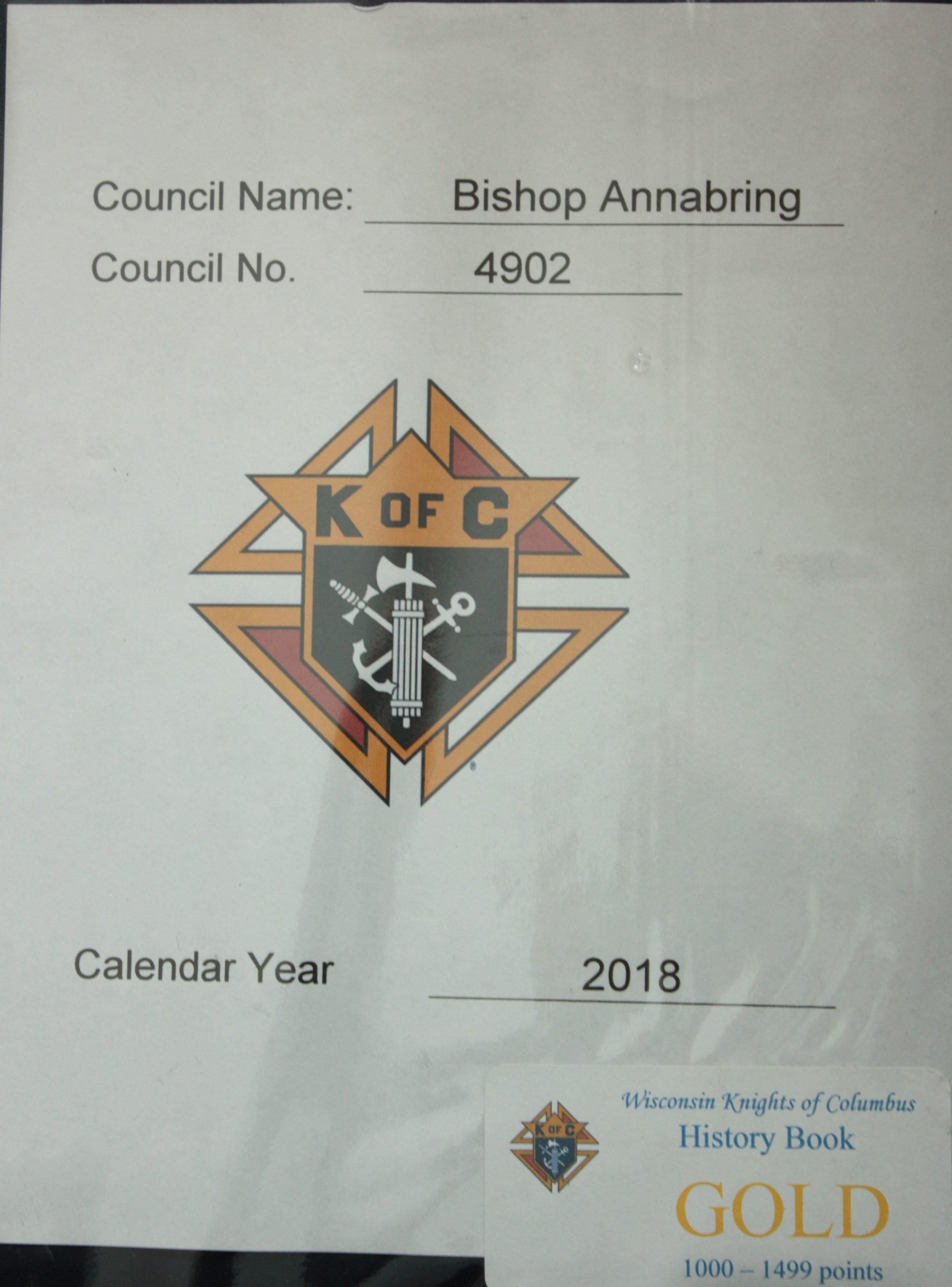 HISTORY BOOKS – KC Council 4902